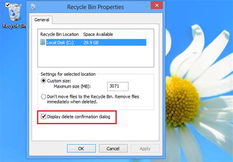 Enable The Delete Confirmation In Windows 8 Liberian Geek