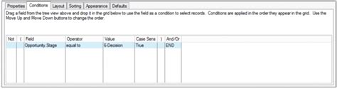 infor crm tips creating groups with query builder