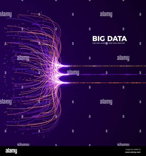 big data concept and innovation network and data analysis