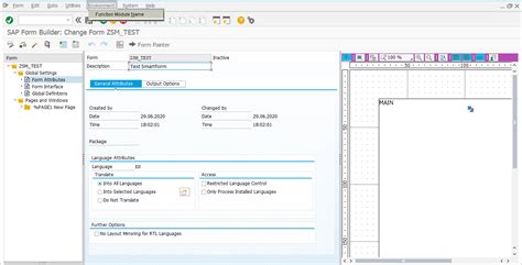 how to build smart forms in sap abap go coding