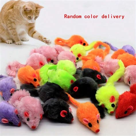 Brinquedos Interativos Realistas Peludos Para Ratos Companheiro De
