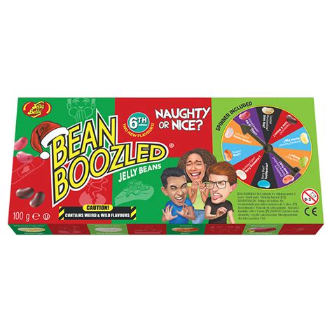 Beanboozled® 6th Ed Naughty Or Nice 100g Spinner Box Best Imports