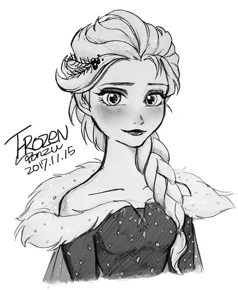 Disney Frozen Tumblr Drawing