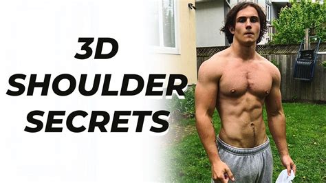 How To Build Big Shoulders As A Natural Lifter Fast Youtube