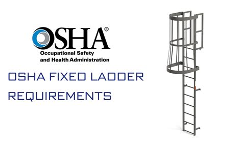 osha fixed ladder requirements ega products inc
