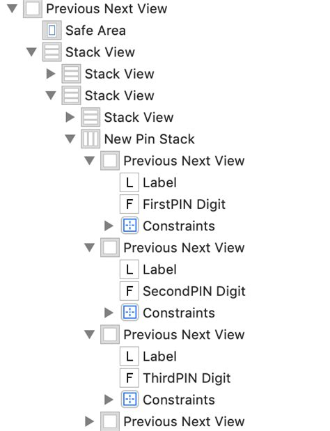 ios iqkeyboard not showing next previous options inside stackview