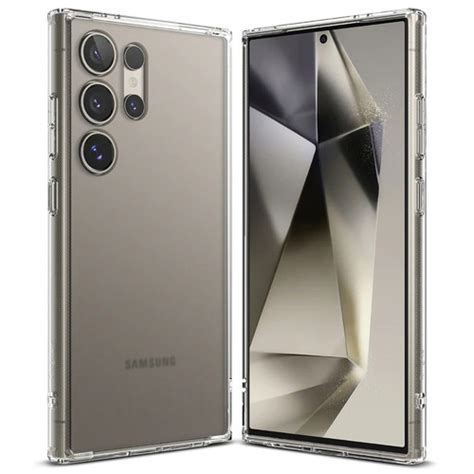 Jual Case Samsung Galaxy S24 Ultra Plus Ringke Fusion Clear Casing
