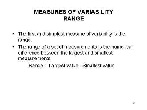 Lesson 4 Measures Of Variability And Proportion Outline