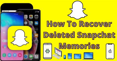 How To Recover Deleted Snapchat Memories On Android