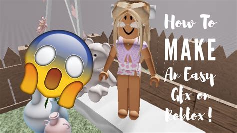 How To Make A Roblox Gfx Without Blender Ariella Youtube