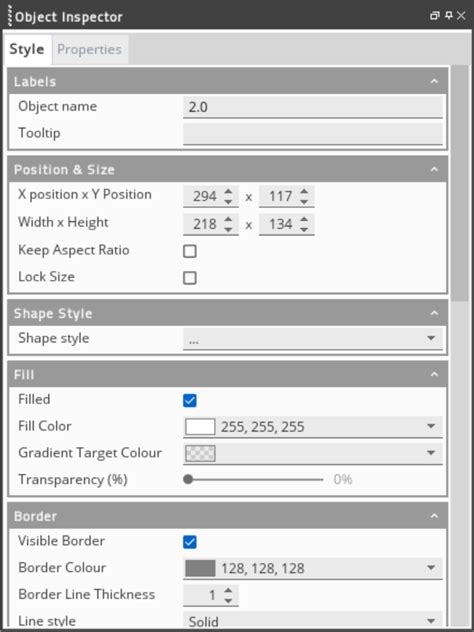 object inspector