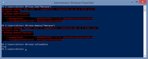 powershell añadir y remover items de un array blogtopics { write }