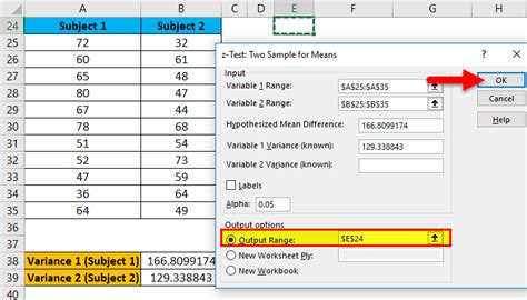 how to find z test statistic in excel weiser thatrepasis