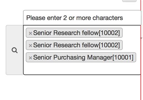 php select2 issue with multiple values stack overflow