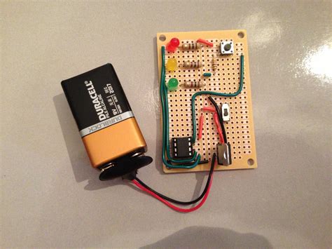attiny85 traffic light 6 steps instructables