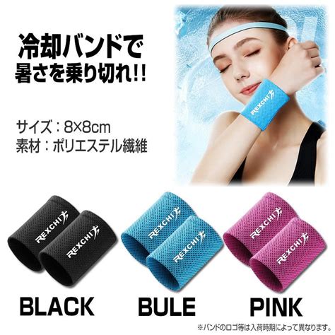 冷感 バンド 冷却 Sサイズ ブルー スポーツ用 リストバンド 男女兼用 クールダウン Reice S Bl Kg0709 15a 絆