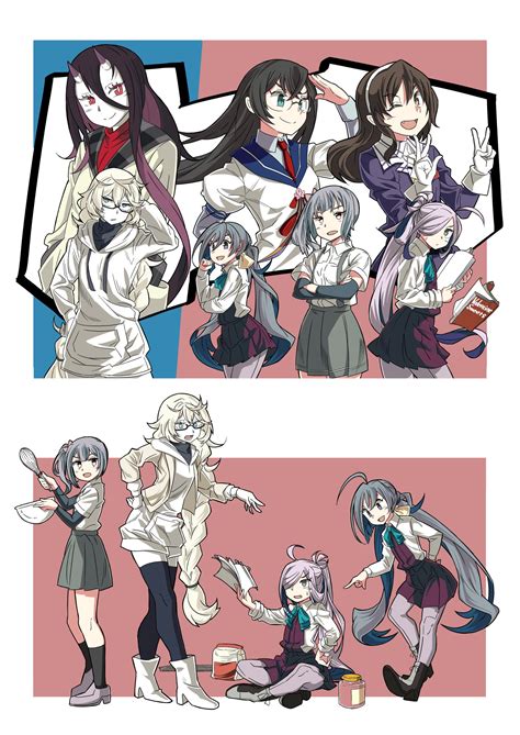 Ooyodo Kasumi Ashigara Kiyoshimo Battleship Princess And 2 More