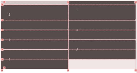 html grid items expand to follow offset between columns stack overflow