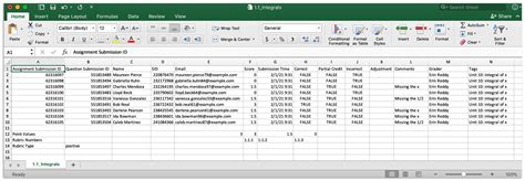 exporting assignment grades evaluations and submissions gradescope