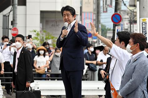 Former Japanese Prime Minister Shinzo Abe Assassinated In Nara Shooting