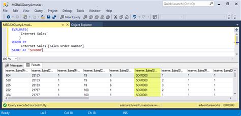 dax queries dax microsoft learn