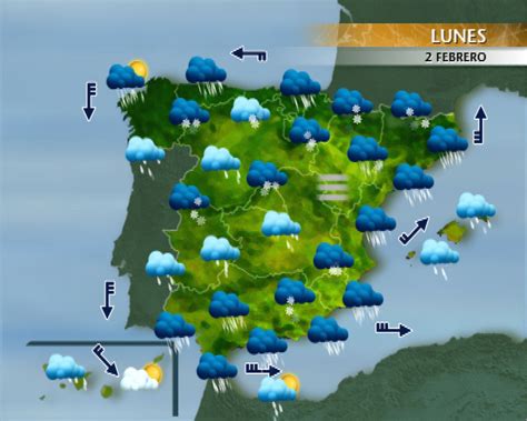 Previsión Meteorológica Para Los Días 2 Y 3 De Febrero Actualidad