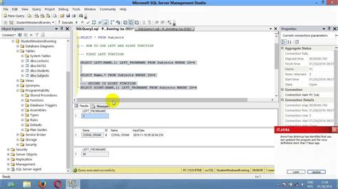 how to get substring by use right left function in sql server youtube