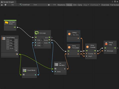 control nodes visual scripting 1 7 8