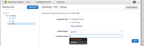 amazon web services invoke a aws lambda function by a