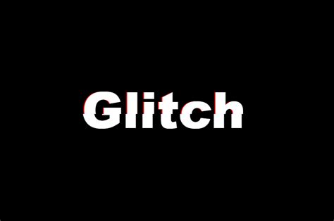website text html css glitch effect css codelab