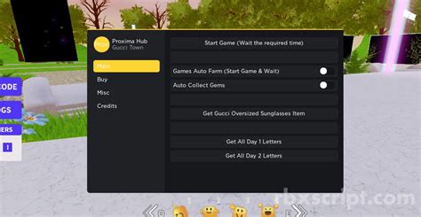 gucci town [auto farm auto collect gems and more ] scripts rbxscript
