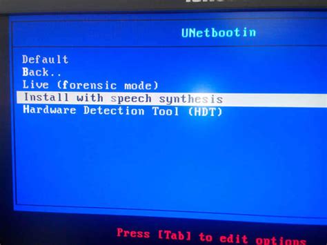 install linux from usb device or boot into live mode using