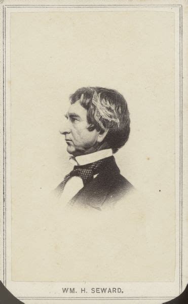 William H Seward Print Wisconsin Historical Society