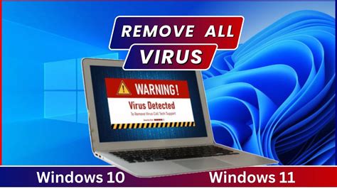 How To Remove Any Virus From Windows 10 11 Delete All Viruses How