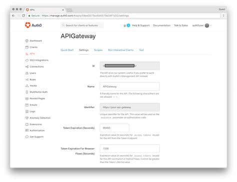 aws api gateway tutorial part 1 create an auth0 api