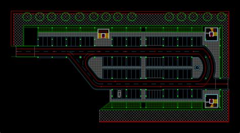 Estacionamento Em Autocad Baixar Cad Grátis 66 89 Kb Bibliocad