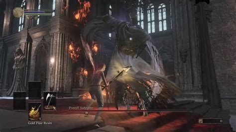 Dark Souls 3 Pontiff Sulyvahn [sl1 Ng 7 No Sprint Roll Block Parry