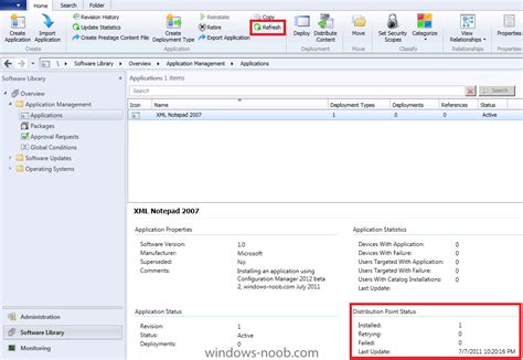using sccm 2012 beta 2 in a lab part 4 application installation