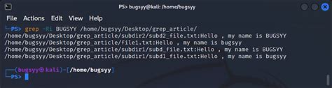 how to recursively grep all directories and subdirectories in linux