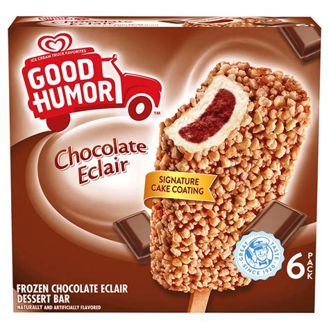 Good Humor Chocolate Eclair Ice Cream Bar Oz 24 Count Atelier Yuwa