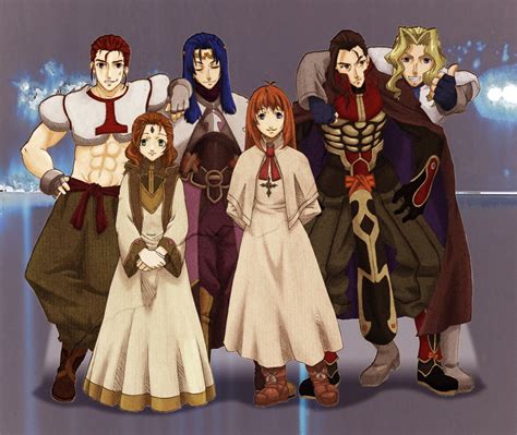 Puruu Krelian Krelian Xenogears Lacan Queen Zephyr Rene Fatimi