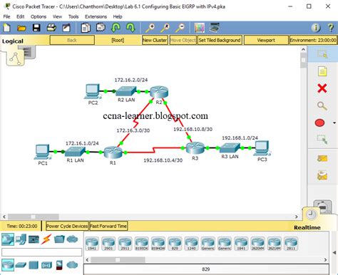 lab 6 1 configuring basic eigrp with ipv4 cisco academy