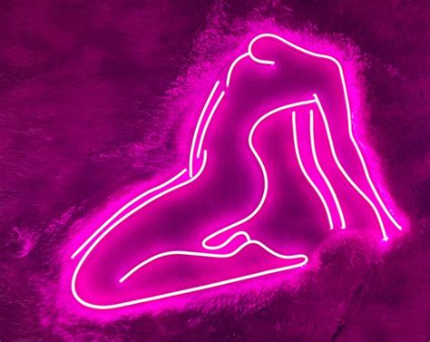 Sexy Body Sexy Body Neon Sign Sexy Girl Led Light Custom Etsy