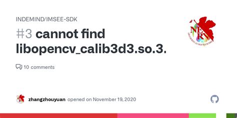 cannot find libopencv calib3d3 so 3 3 · issue 3 · indemind imsee sdk