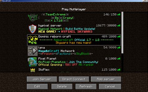 minecraft los servidores de minecraft no se conectan en