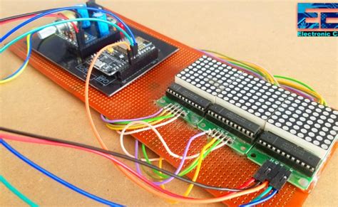 iot based notice board using dot matrix display otosection