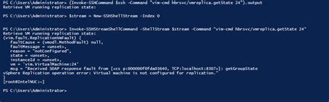 solved unable to get complete vim cmd output using posh s vmware
