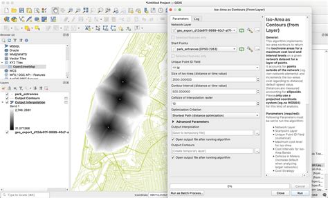 isochrone qgis qneat3 iso area polygon not creating polygon or data
