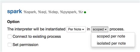 apache zeppelin 0 10 0 documentation interpreter binding mode