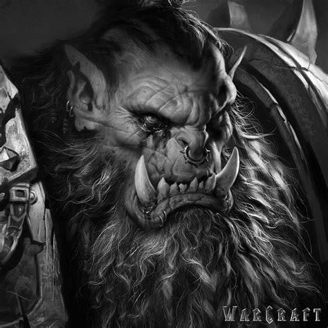 The Art Of Warcraft Film Blackhand Wei Wang On Artstation At